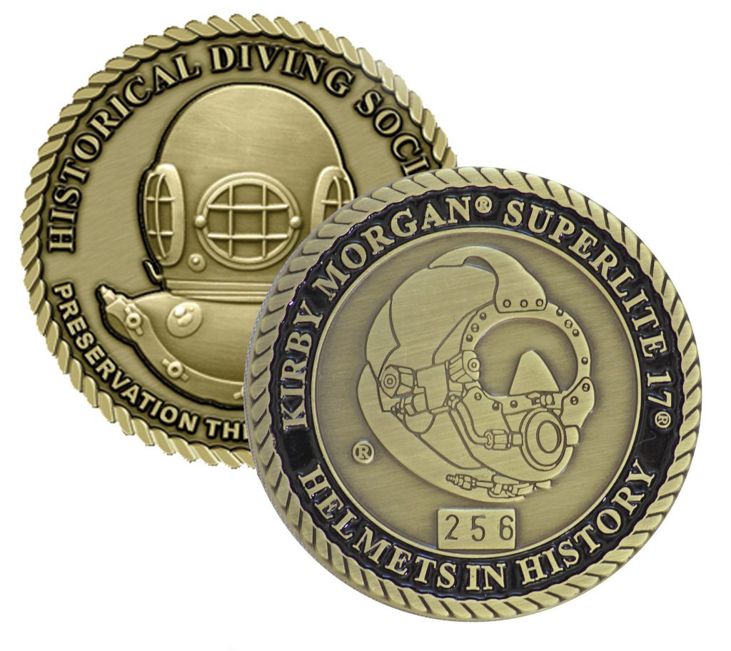 Kirby Morgan Superlite 17 Helmets in History Challenge Coin (Series Set ...